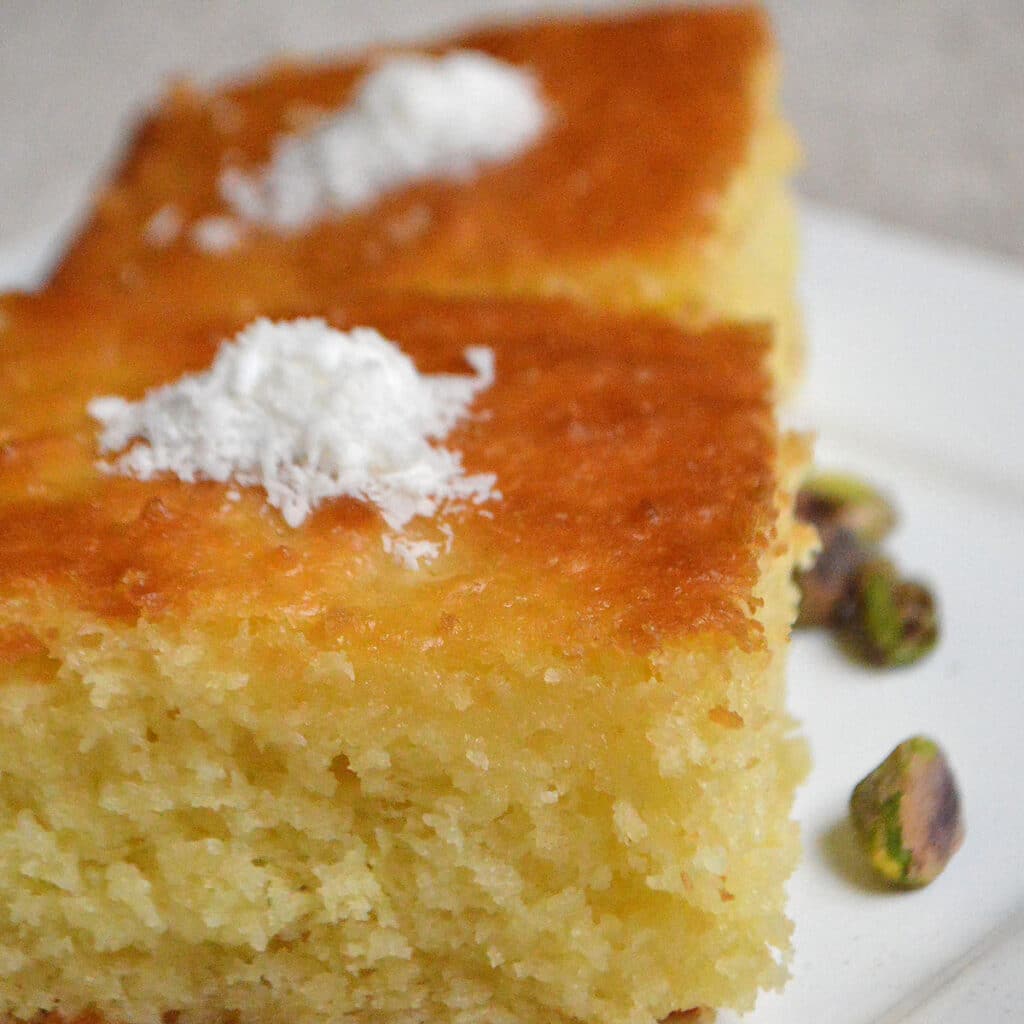 Besbes Cake - Amira's Pantry