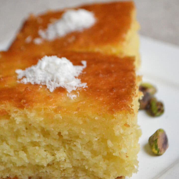 Besbes Cake - Amira's Pantry