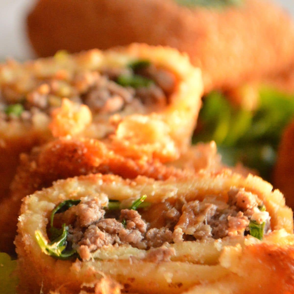 Savory filled crepes (dinner crepes) - Amira's Pantry