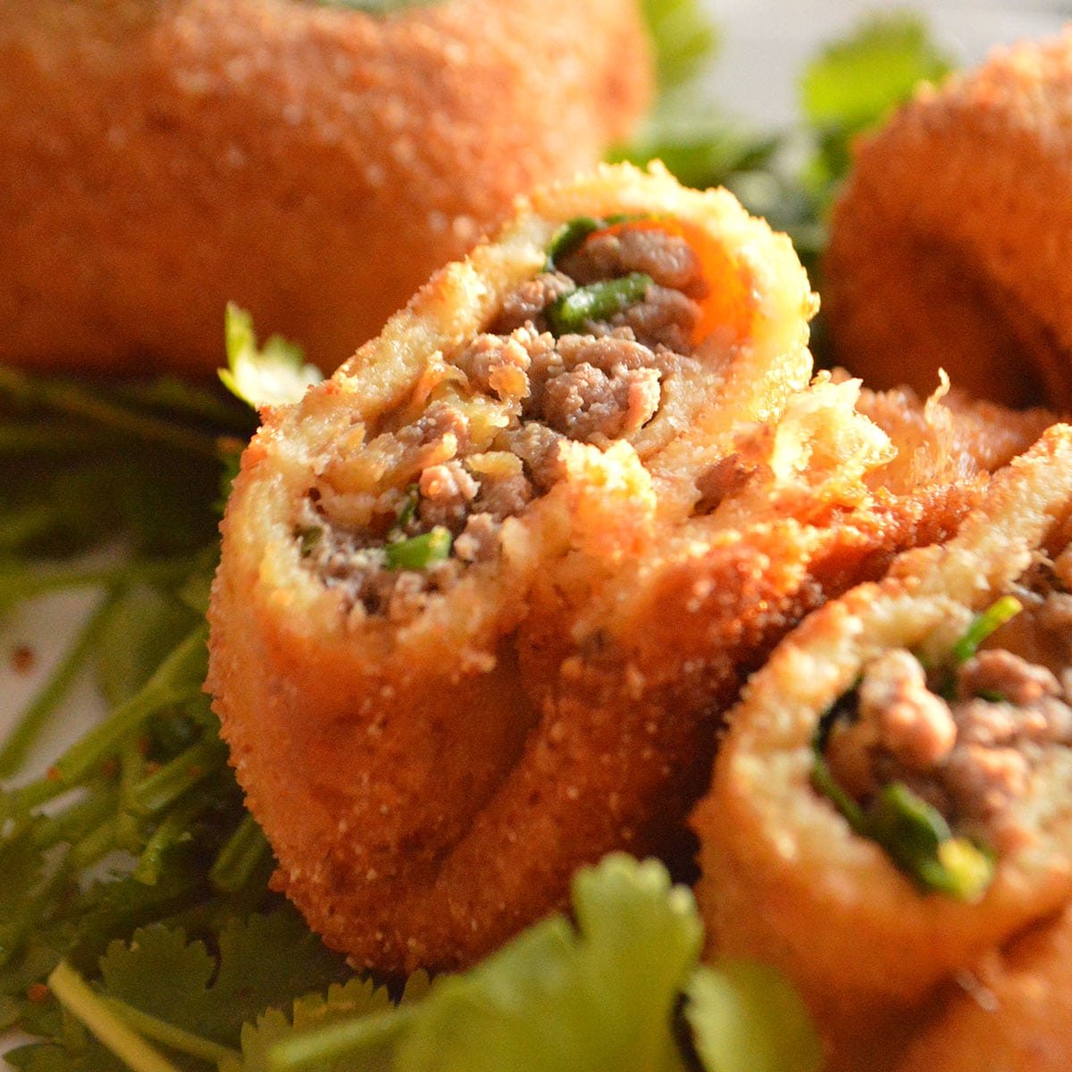 Savory filled crepes (dinner crepes) - Amira's Pantry