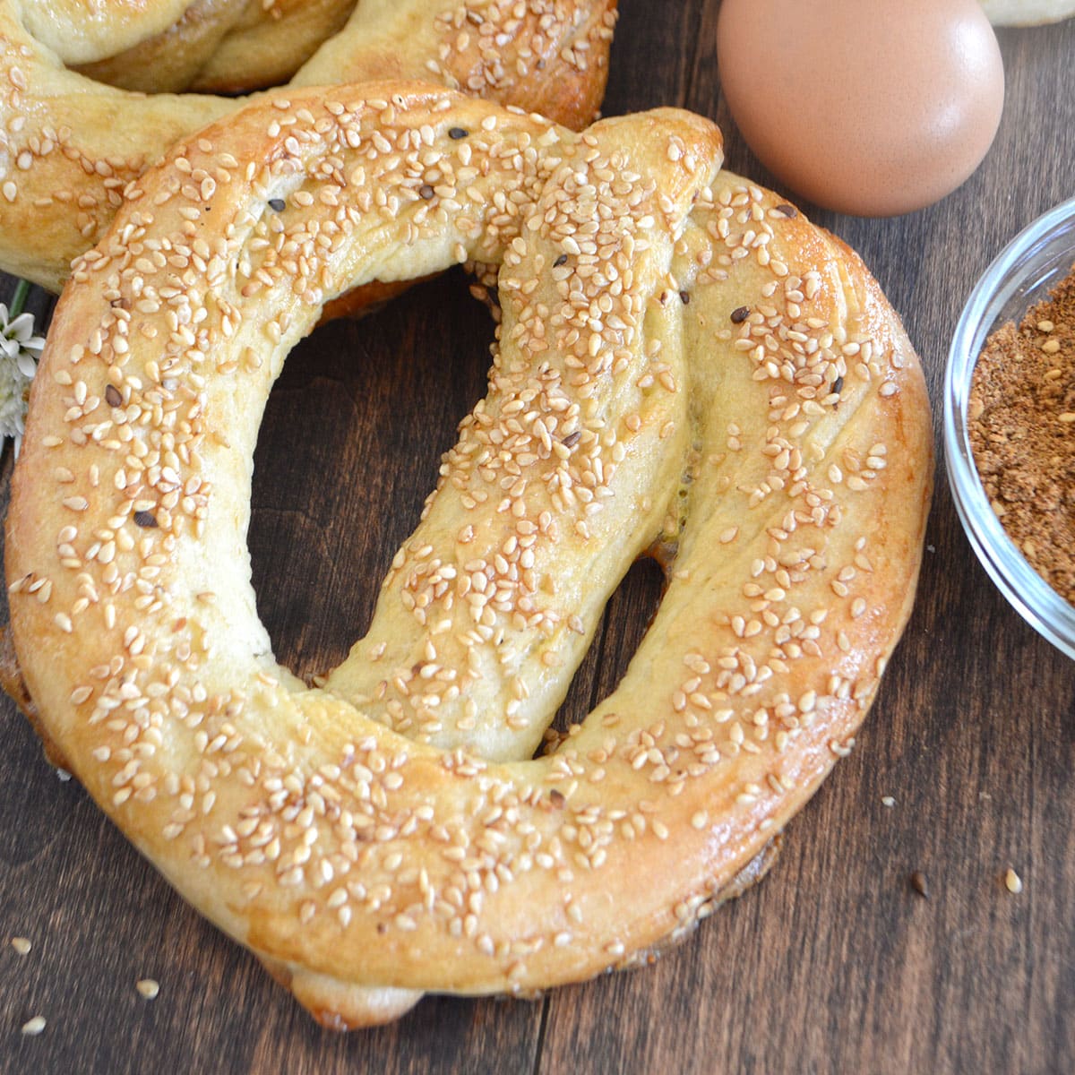 Egyptian Simit - Amira's Pantry