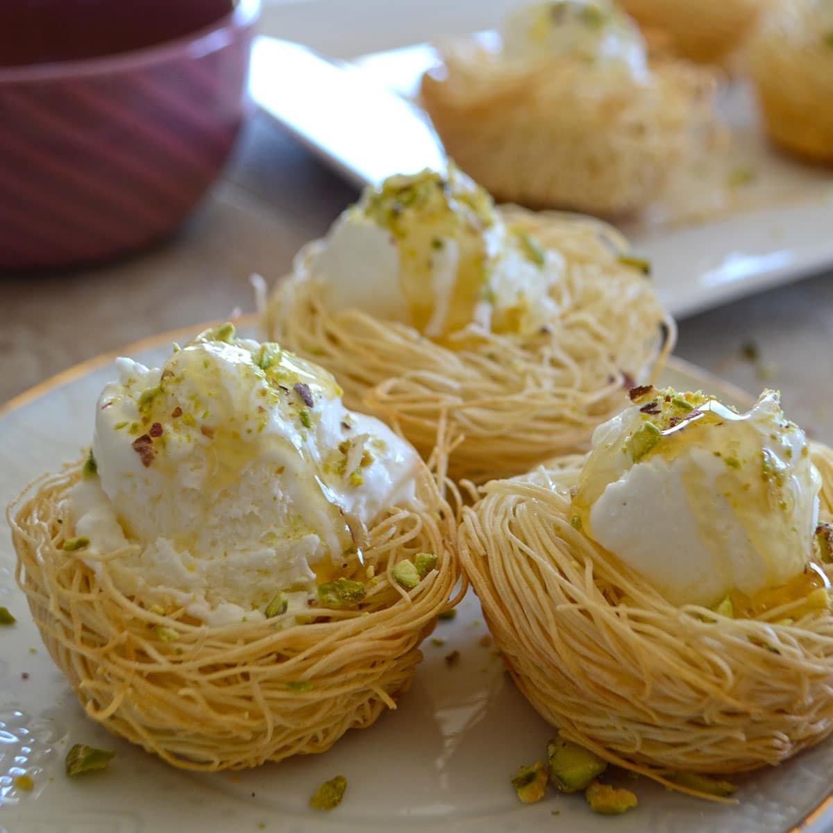 Knafeh Dessert Cup Recipe | Bryont Blog
