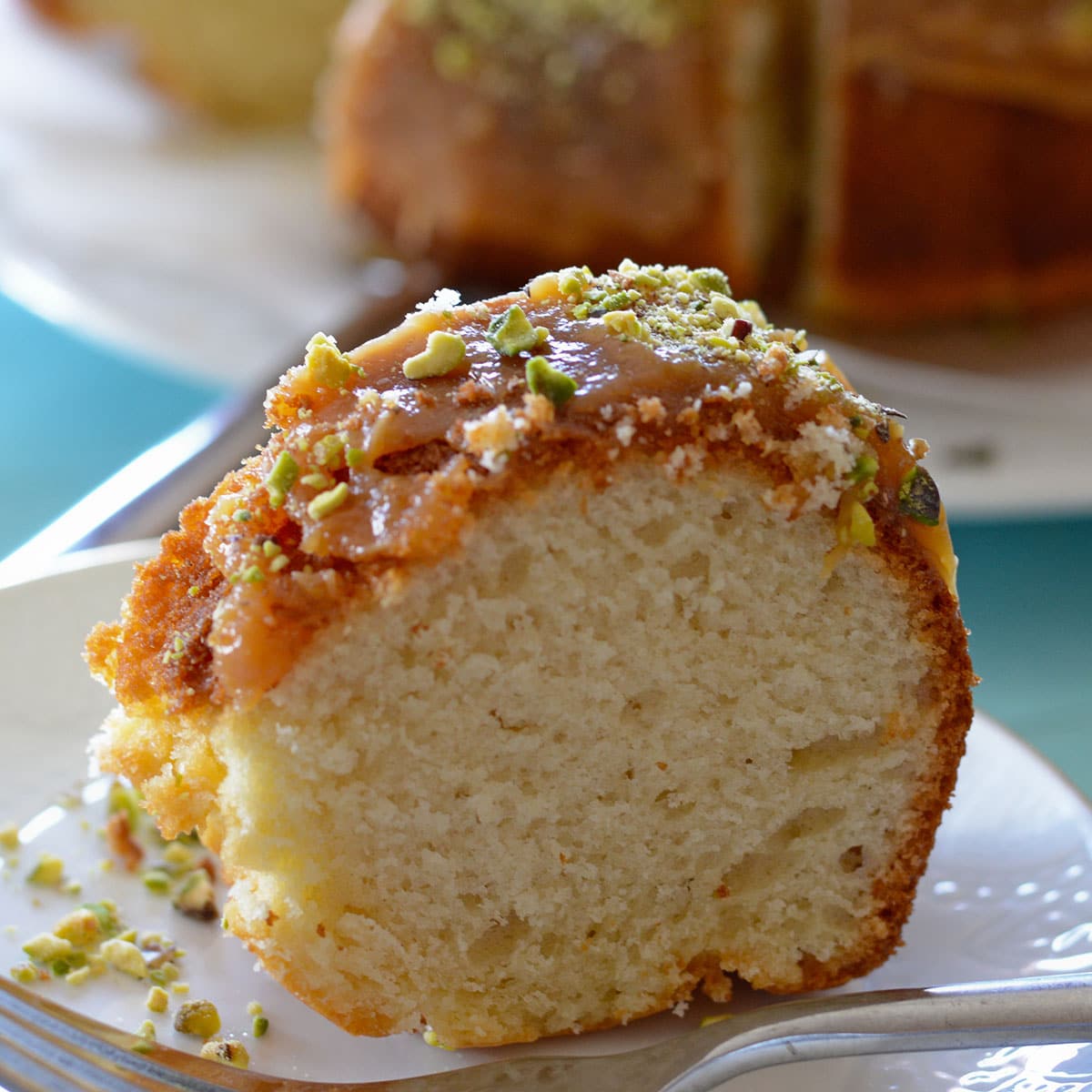 Yogurt Cake - Amira's Pantry