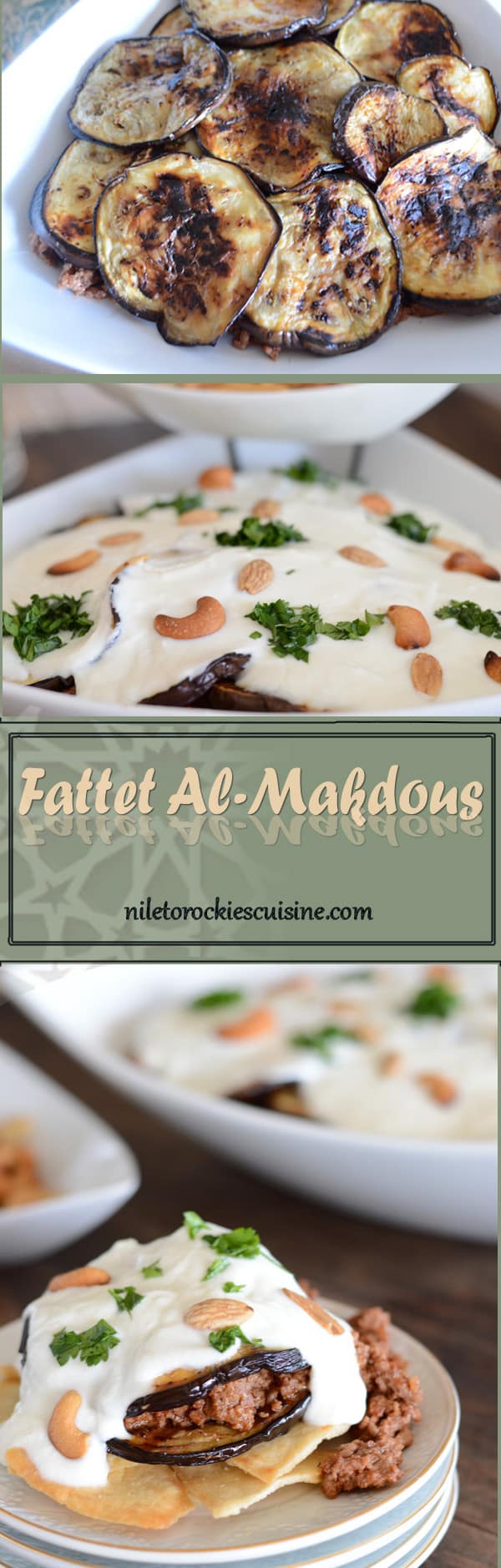 Syrian fatteh recipe: Fattet Al-Makdous | Amira's Pantry