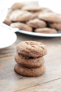 Soft And Chewy Ginger Molasses Cookies - Amira's Pantry