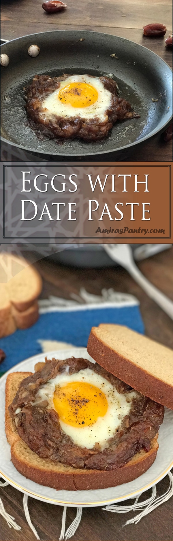 Easy to make Eggs with Date Paste (Egg Agwa) | Amira's Pantry