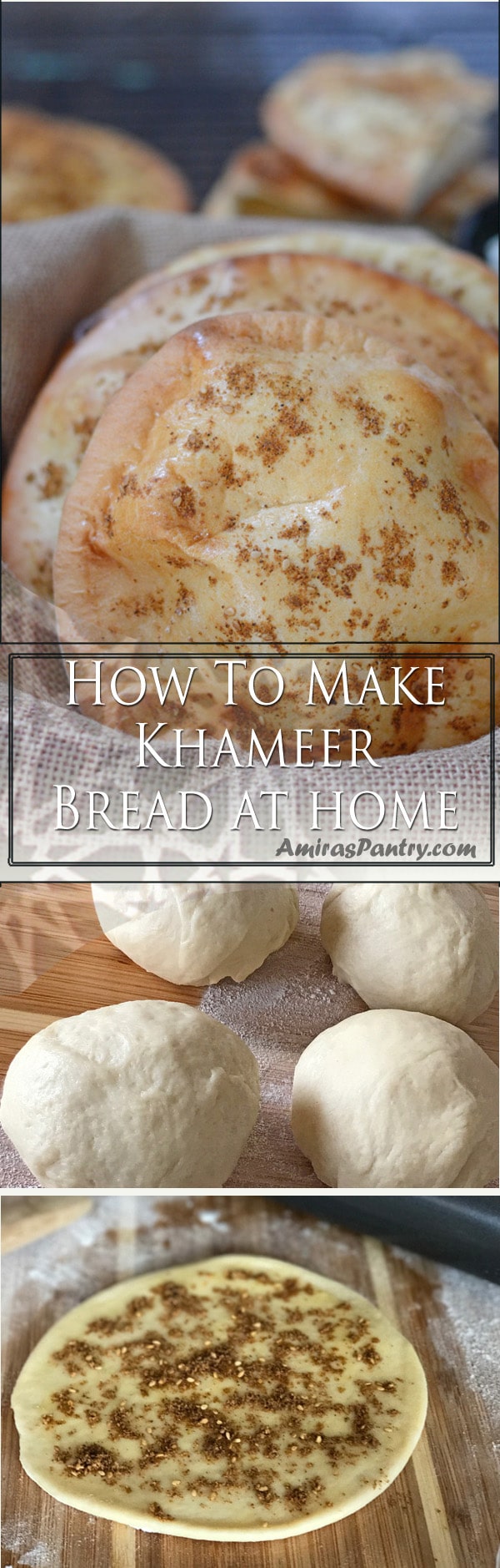 How To Make Khameer Bread at home | Amira's Pantry