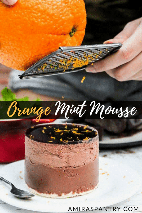 Orange Mint Mousse - Amira's Pantry