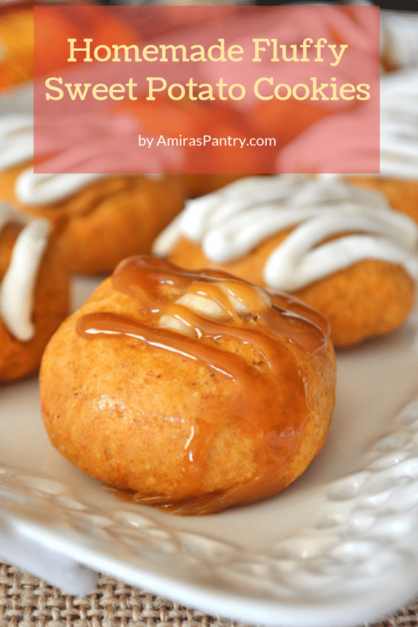 Homemade Sweet Potato Cookies; Soft and Fluffy | Amira's Pantry