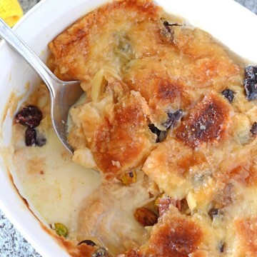 Om Ali; Egyptian Bread Pudding - Amira's Pantry