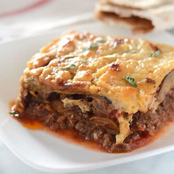 Moussaka (musaka) recipe - Amira's Pantry