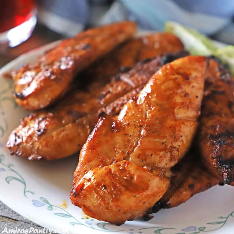 Grilled chicken tenders - Amira's Pantry
