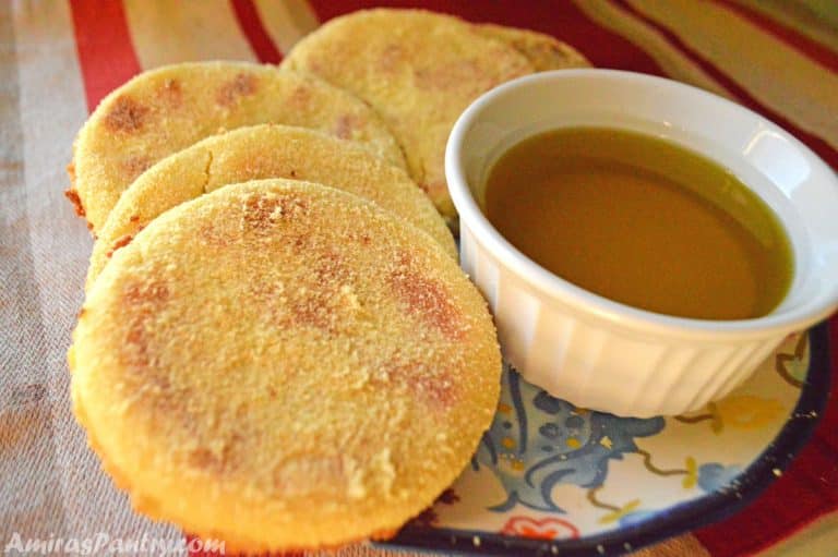 Harcha (Moroccan semolina bread) - Amira's Pantry