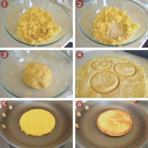 Harcha (Moroccan semolina bread) - Amira's Pantry