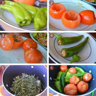 Rice stuffed veggies Aka Mahshi - Amira's Pantry