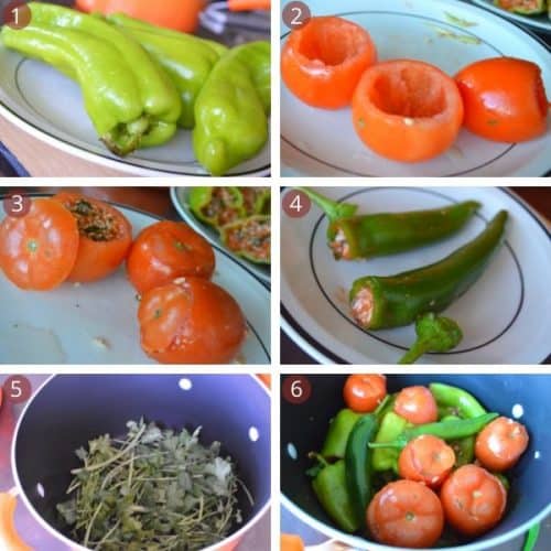 Rice stuffed veggies Aka Mahshi - Amira's Pantry