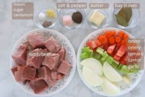 Egyptian food; Fattah - Amira's Pantry