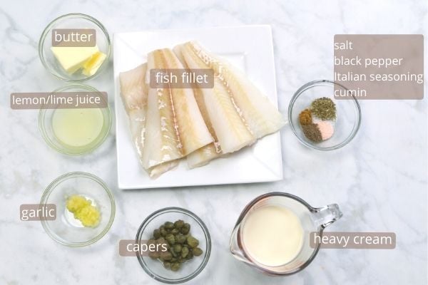 Baked fish recipe with sauce | Amira's Pantry