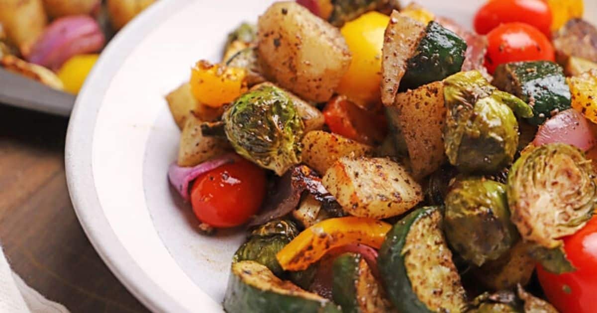 Mediterranean Roasted Vegetables - Amira's Pantry