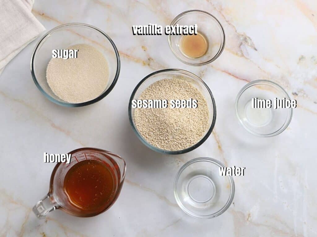 Sesame Seed Bars Recipe - Amira's Pantry