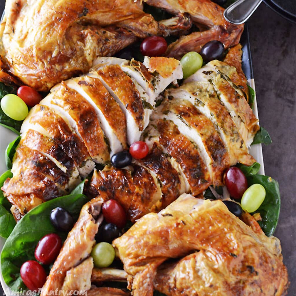 Moist Turkey Recipe (Easy with Juicy Breast Meat) - Amira's Pantry