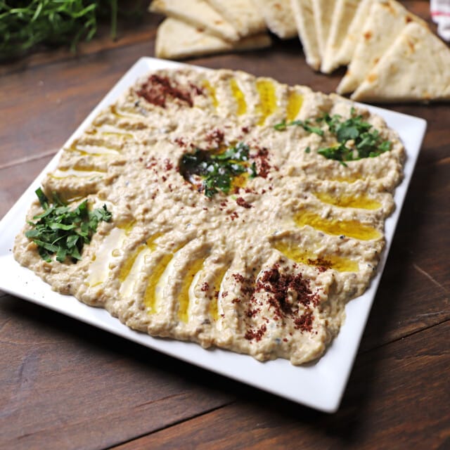 Mutabal (Eggplant Dip) - Amira's Pantry