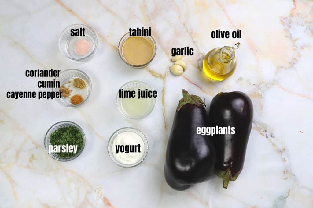 Mutabal (Eggplant Dip) - Amira's Pantry