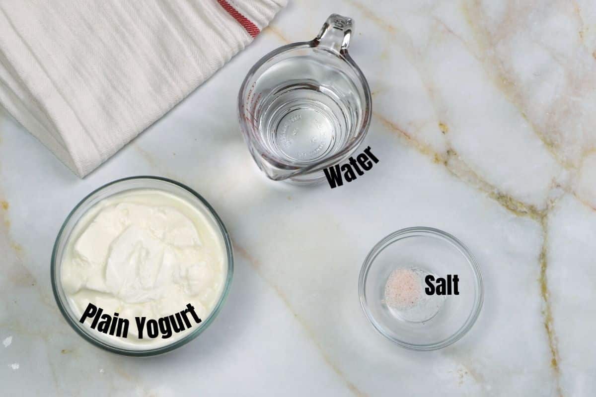 Ayran (5 minute Turkish Salty Yogurt Drink) - Amira's Pantry