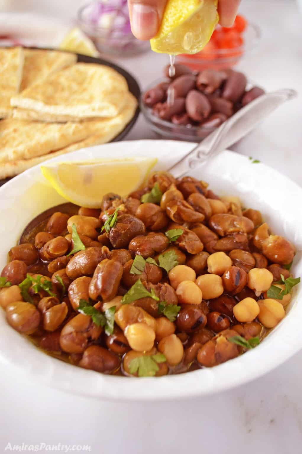 Ful Medames (Egyptian Stewed Fava Beans) - Amira's Pantry