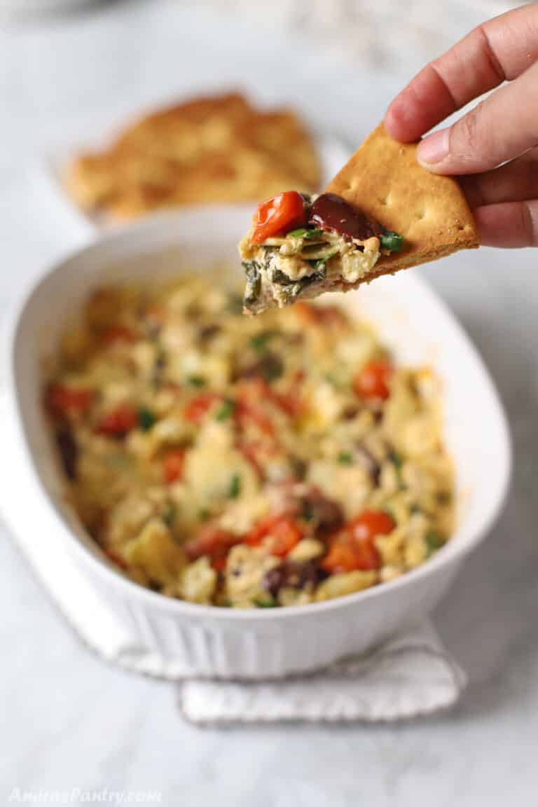 Baked Feta Dip ( Quick and Easy) - Amira's Pantry