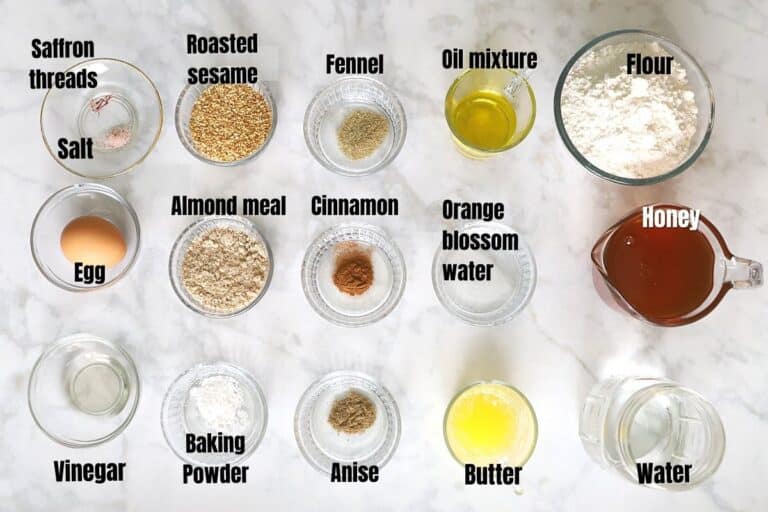 Moroccan Chebakia Recipe (Sesame and Honey Cookies) - Amira's Pantry