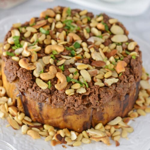 Palestinian Maqluba {with vegan option} - Amira's Pantry