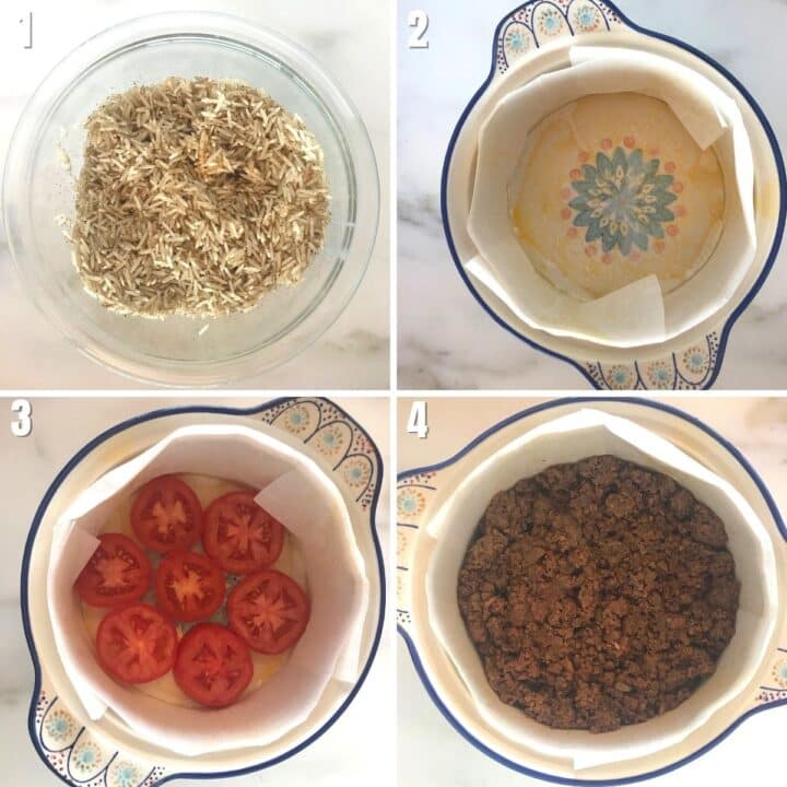 Palestinian Maqluba {with vegan option} - Amira's Pantry