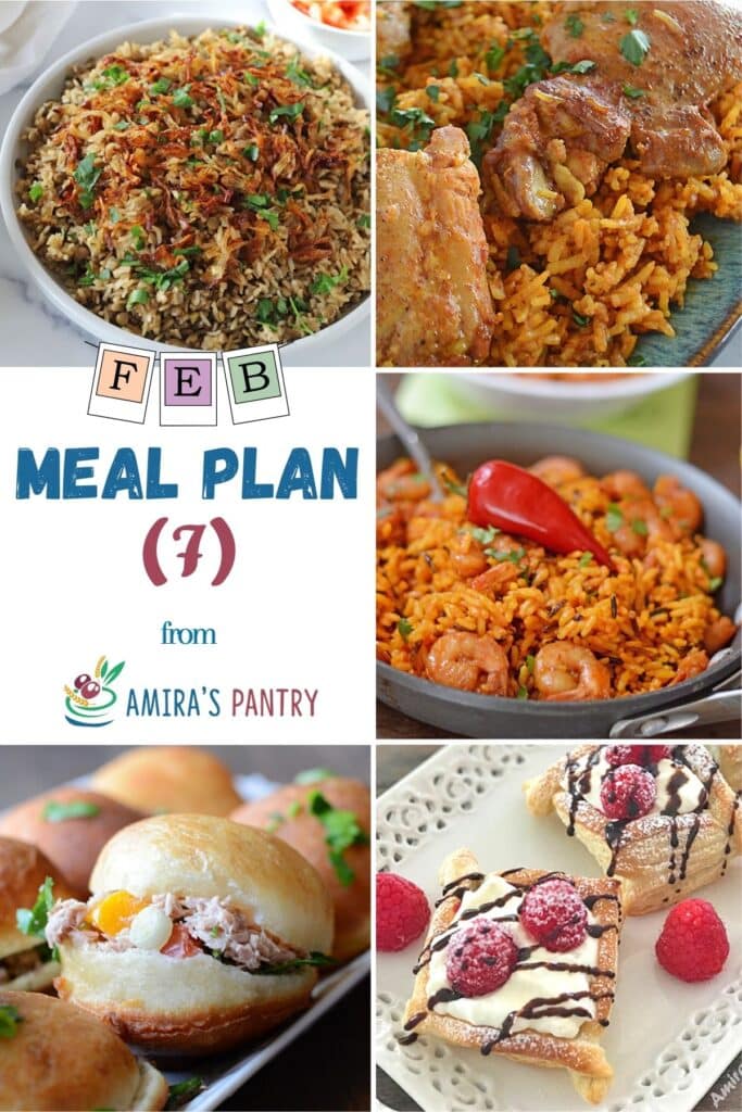 Meal Plan (7) - Amira's Pantry