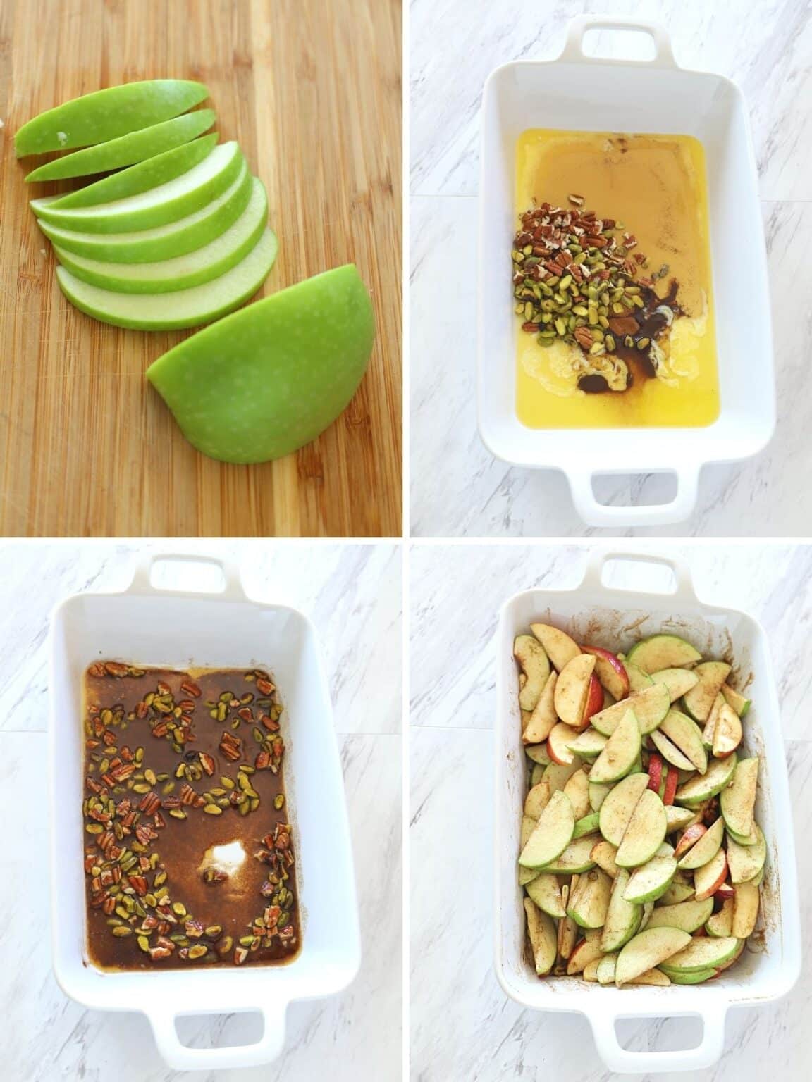 Baked Apple Slices (Healthy Recipe With Cinnamon) - Amira's Pantry