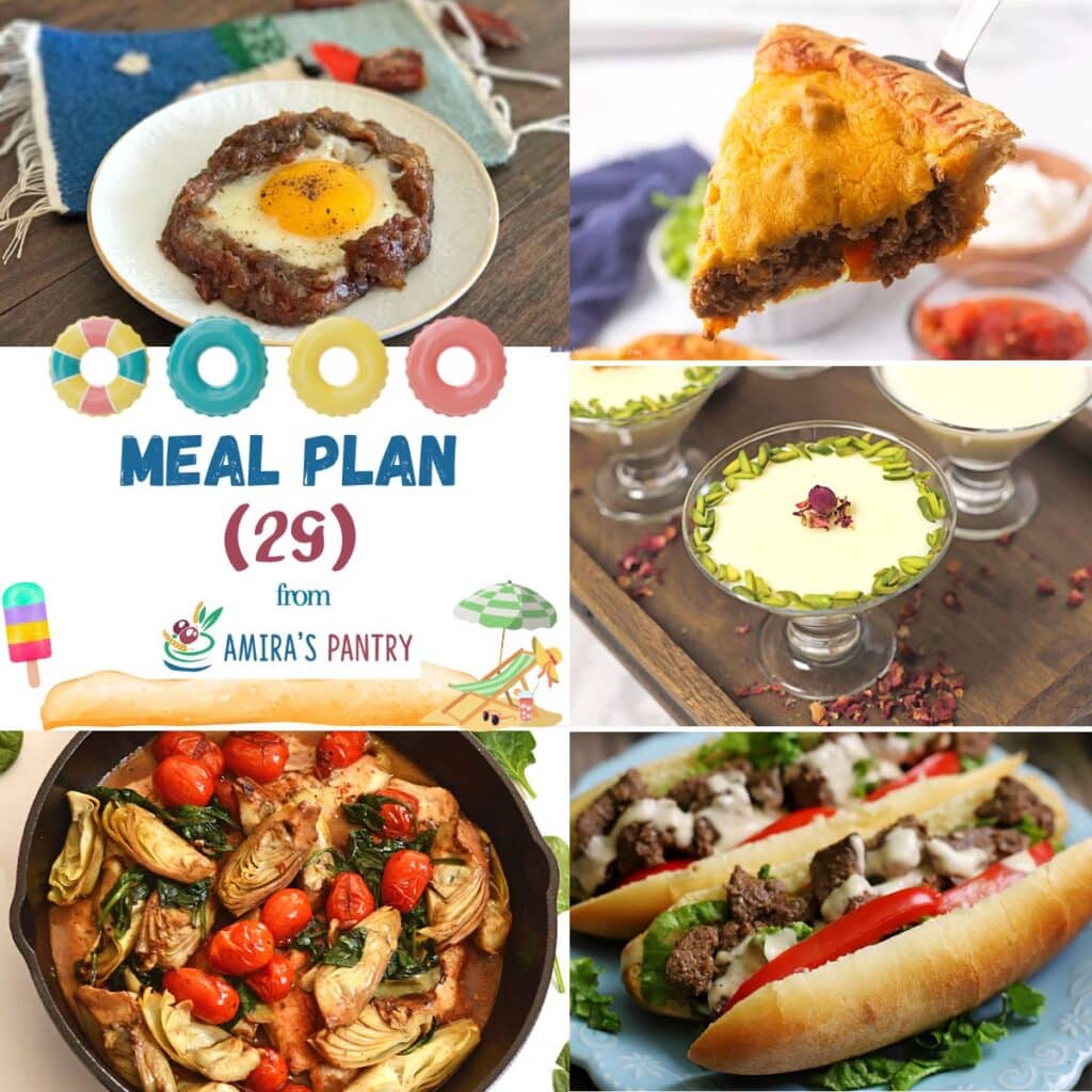 Free Weekly Family Meal Plans - Amira's Pantry