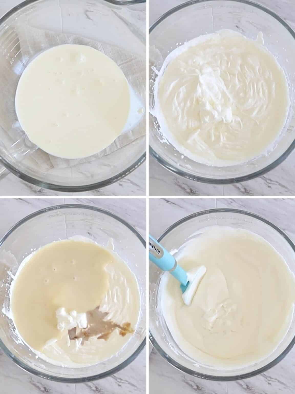 Condensed Milk Ice Cream (3-Ingredient, No Churn) - Amira's Pantry