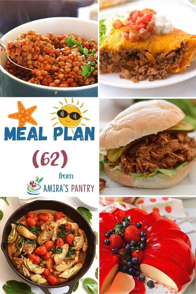 Meal Plan (62) - Amira's Pantry