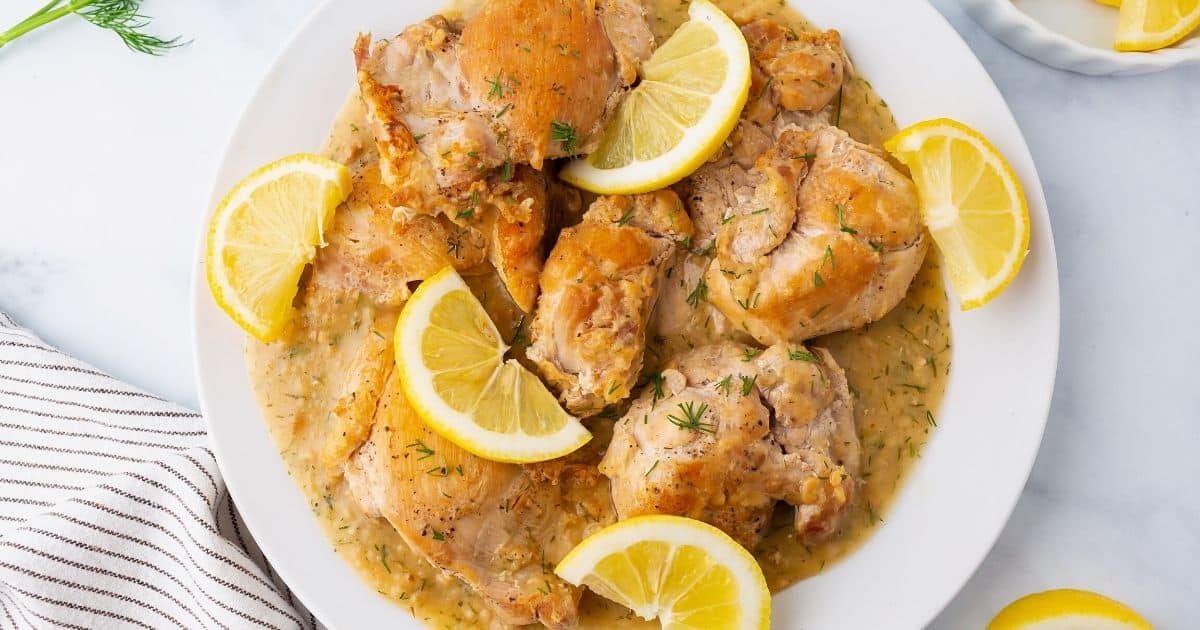 Lemon Dill Chicken (Skillet, 25-minute Recipe) - Amira's Pantry