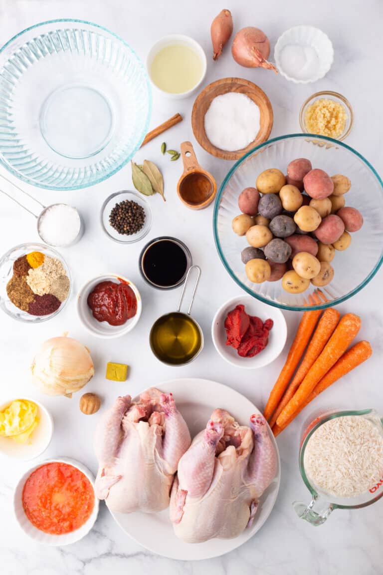 Flavorful Middle Eastern Chicken and Rice Recipe - Amira's Pantry