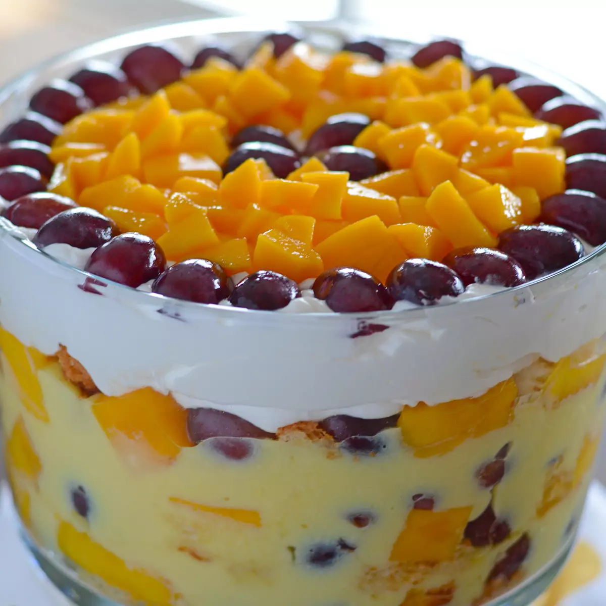 Fruit Trifle Recipe - Amira's Pantry