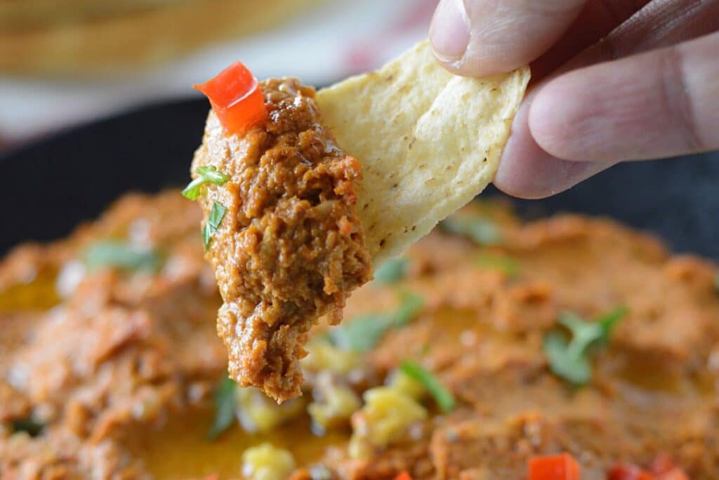 Muhammara Recipe (Red Pepper and Walnut Dip) - Amira's Pantry