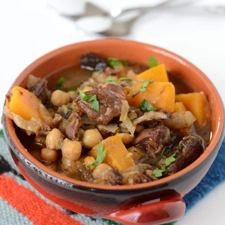 Moroccan Beef Tagine with Butternut Squash (Slow Cooker Recipe) - Amira ...