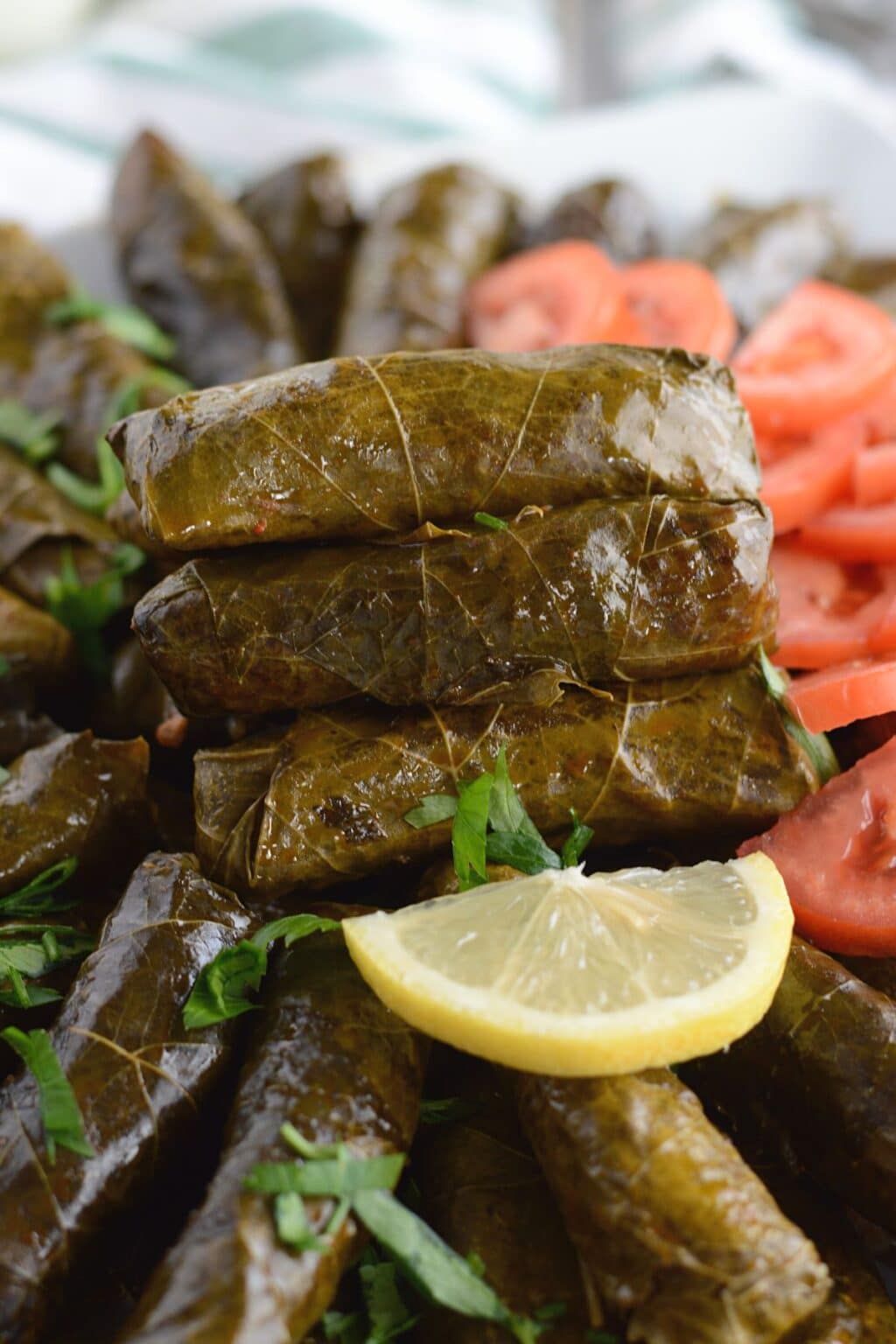 Egyptian Stuffed Grape Leaves (Warak Enab) - Amira's Pantry