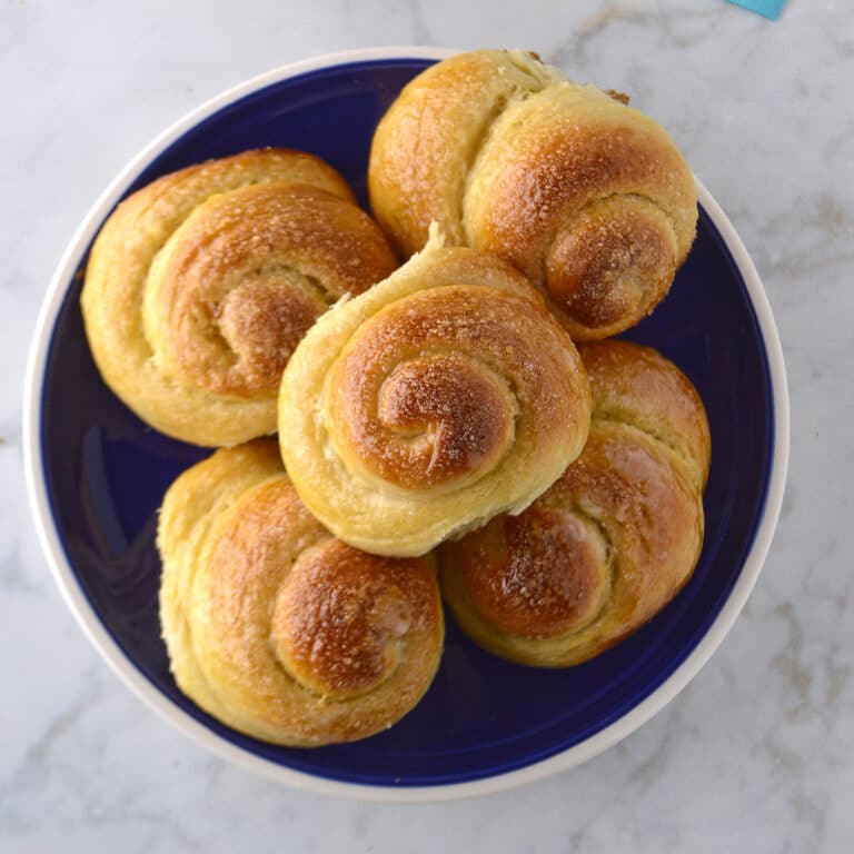 Sweet Bread Rolls (Shoreek) - Amira's Pantry