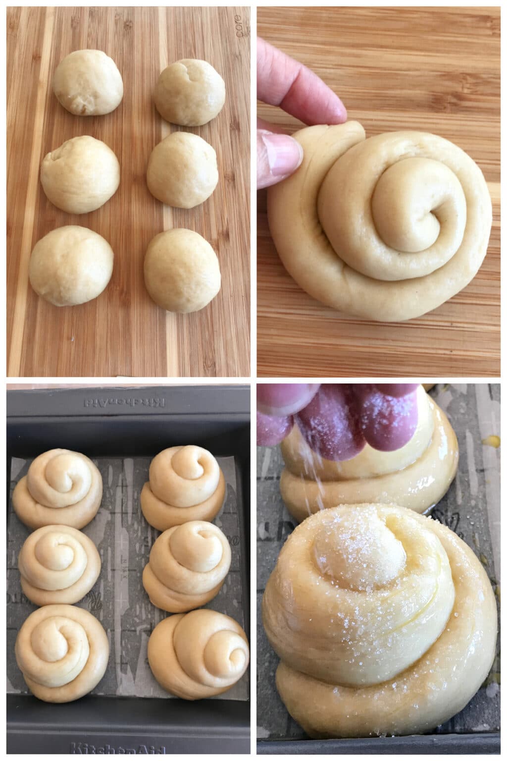 Sweet Bread Rolls (Shoreek) - Amira's Pantry
