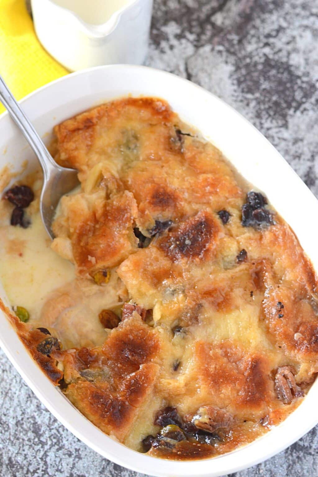 Om Ali; Egyptian Bread Pudding - Amira's Pantry
