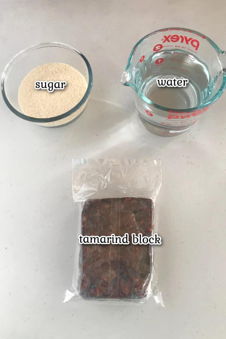 Tamaring Juice (Sweet Tamarind Drink) - Amira's Pantry