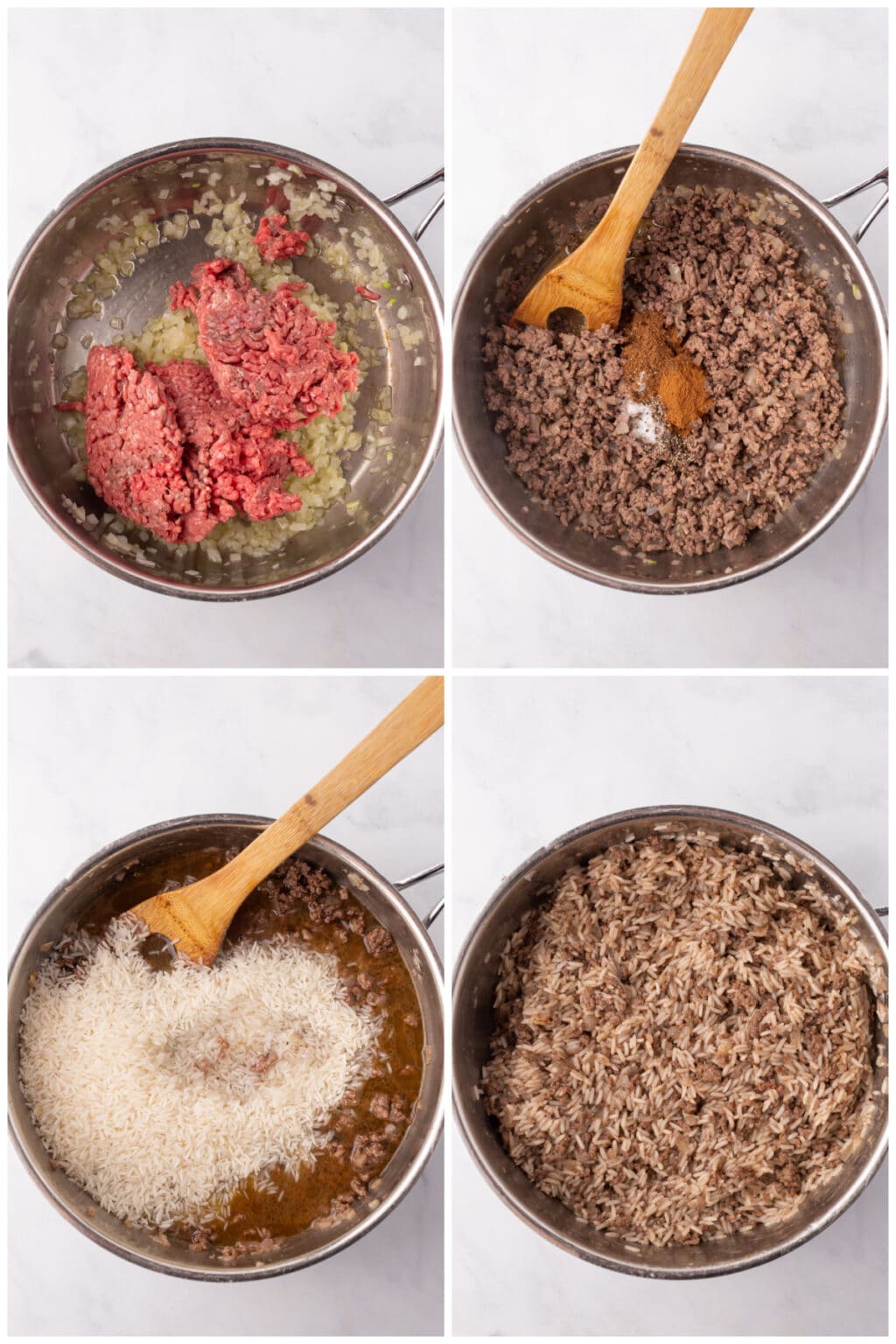 Hashweh (Spice Rice and Ground Beef) - Amira's Pantry