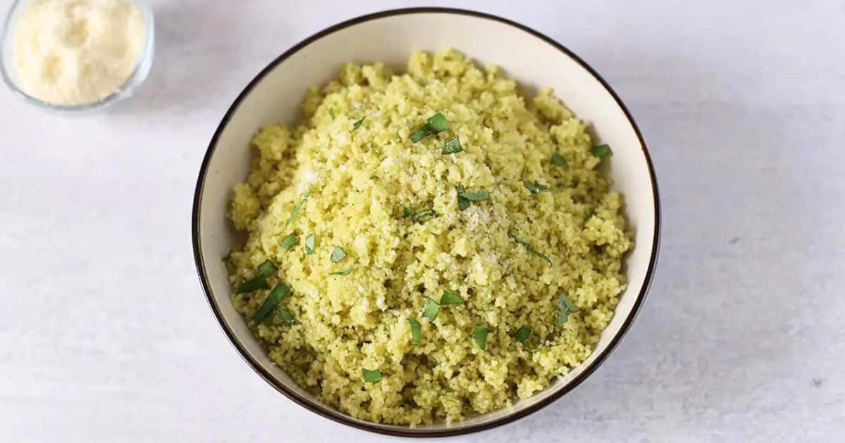 Pesto Couscous - Amira's Pantry